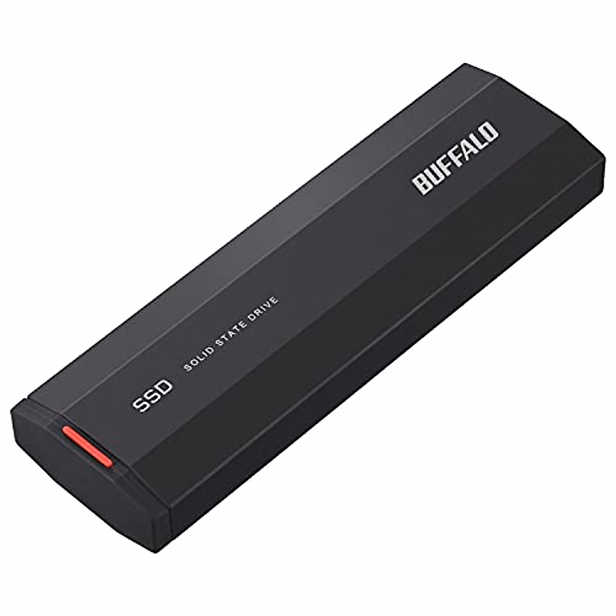 Buffalo External 500GB Small Compact Portable USB3.2Gen2 2000MB/s Black SSD-PHE500U3-BA