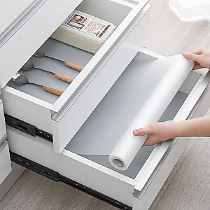 Shelf Liner for Kitchen Cabinets.12x197Inches Wire Shelf Liner,Shelf Liners for Kitchen Cabinet Liner/Drawer Liner.Waterproof/Non-Adhesive