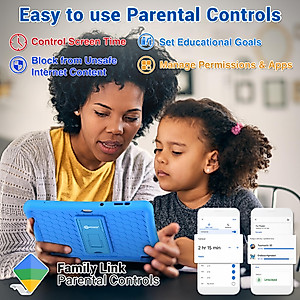 Contixo Kids Tablet, K102 Tablet for Kids and KB-5 Kids Headphones Bundle,10-inch HD, Ages 3-7, Toddler Tablet with Camera, Parental Control, Android 10, 32GB, WiFi, Learning Tablet for Kids