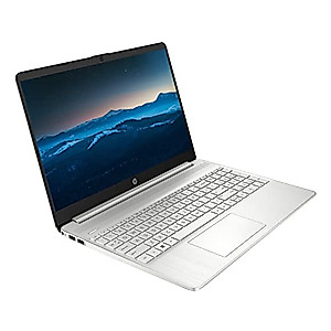 HP 15 Notebook, 15.6" HD Screen Laptop, Intel Core i3-1115G4, 16GB DDR4 RAM, 1TB SSD, Webcam, HDMI, Wi-Fi, Windows 11 Home, Natural Silver