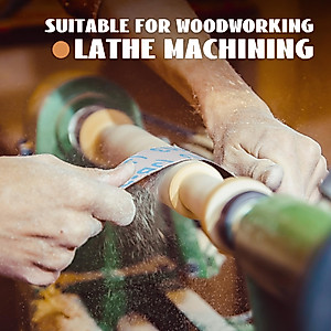 5 Grits Emery Cloth Roll, 150 240 320 400 600 Grits Abrasive Sand Paper for Metal and Wood Furniture with Dispenser - 6M Red Sandpaper Rolls