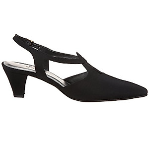 Ros Hommerson Women's Prize Pump,Black Micro/Leather Outsole,9.5 N US
