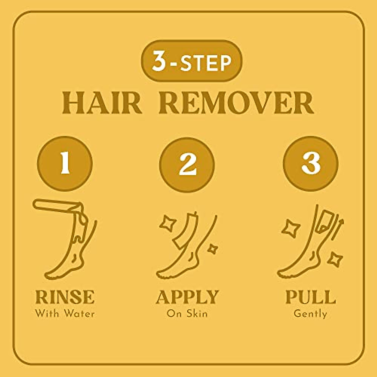 MOOM - Organic Hair Remover, All-Natural Sugar Wax for Underarm, Bikini, Brazilian, Face and Leg, Soft Wax for Sensitive Skin, Wax Beads Alternative, At-Home Hair Removal Wax for Women and Men, 12 oz