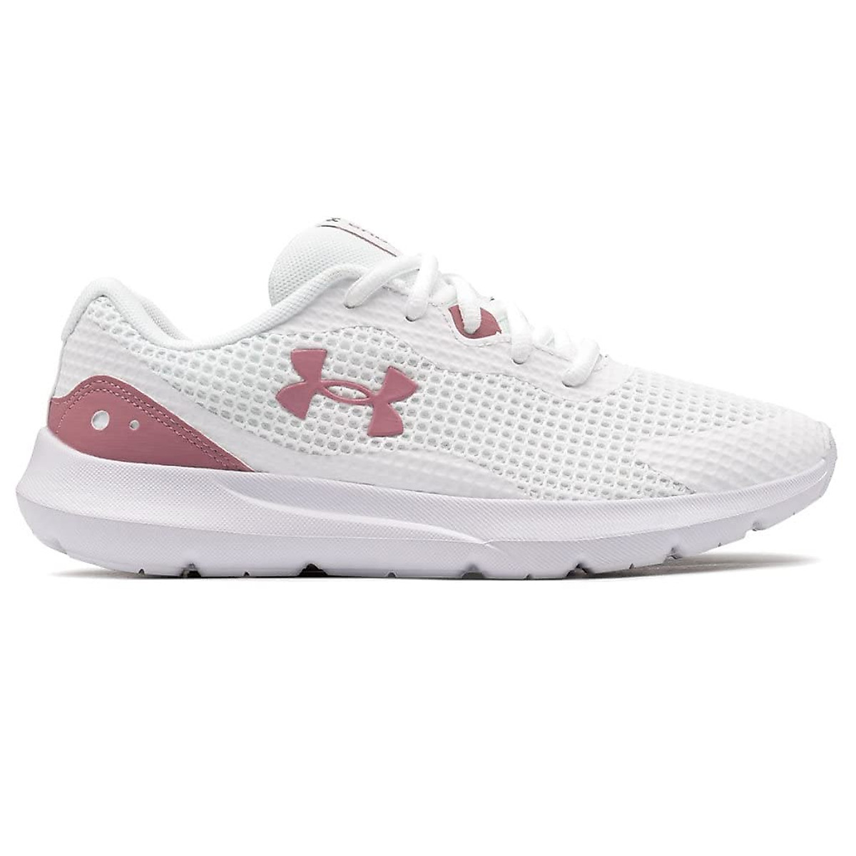 Under Armour Surge 3 White/Pink Elixir/Pink Elixir 10 B (M)