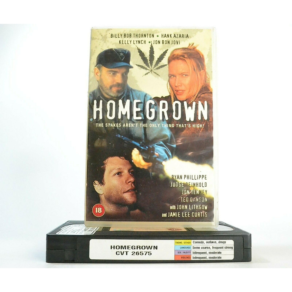 Homegrown - Drama Comedy - Large Box - Ex-Rental - Billy Bob Thorton - Pal VHS