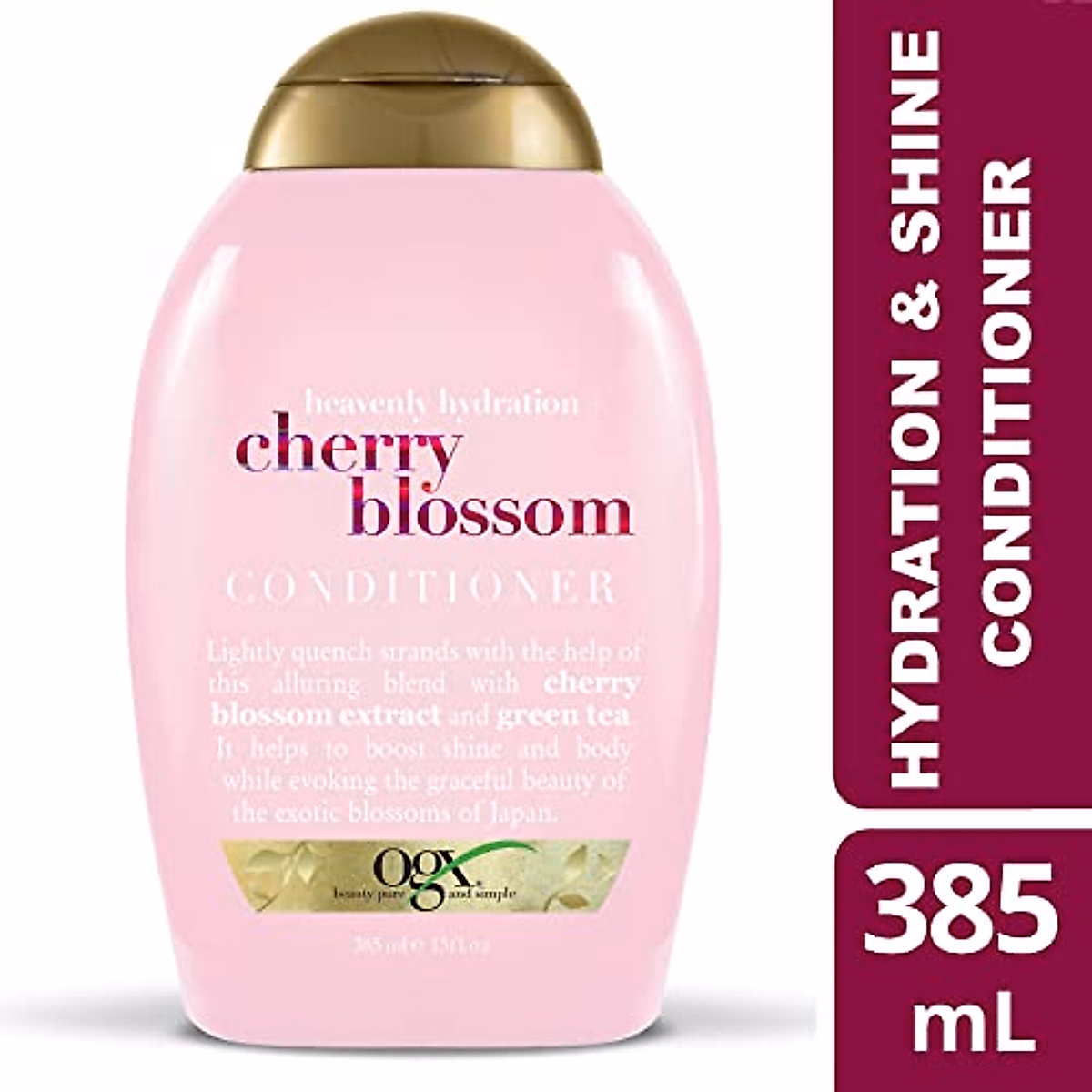 OGX Rejuvinating + Conditioner , Cherry Blossom Ginseng, 13 Fl Oz