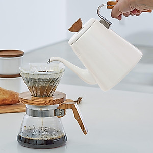 HARIO BDK-80-W Drip-Coffeemakers, One Size, 800 milliliters, White