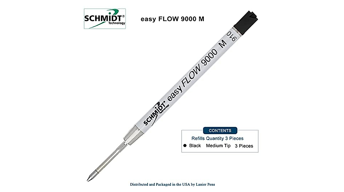 Schmidt easyFLOW 9000 Black Ink - 3 Pack Refill