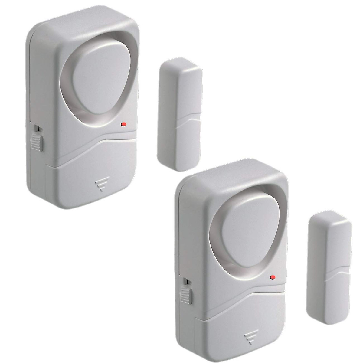 Door Alarm for Home Security, Updated Magnetic Alarm for Kids Safety, Chime Window Alarm Sensor, 110dB, Pool Alarm (2 Pack)