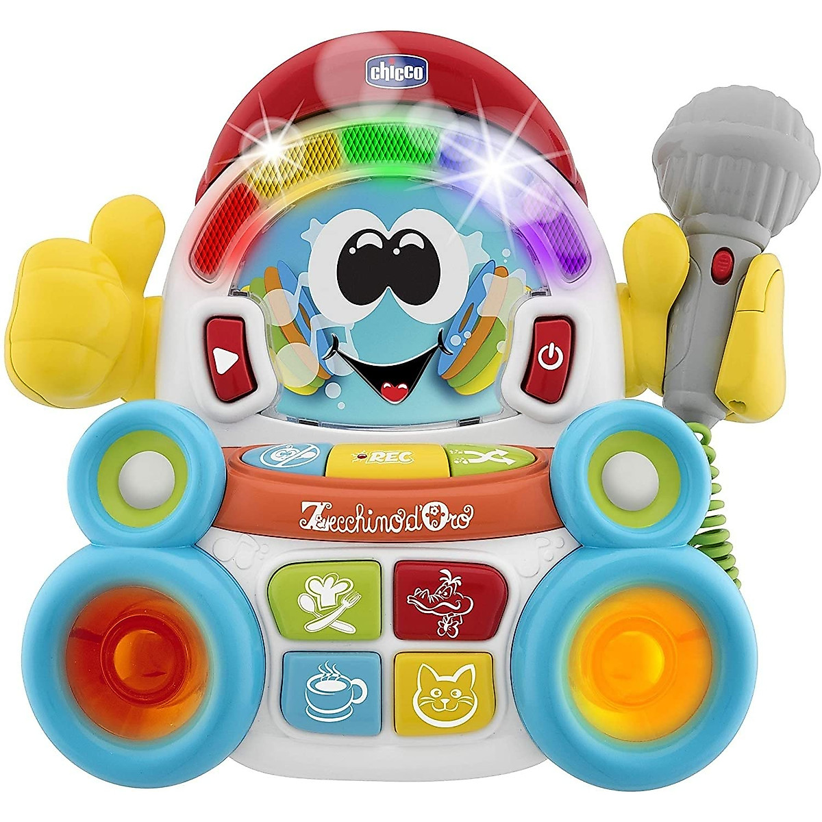 chicco 00009492000000 Songy The Singer Electronic Music Game Karaoke 3-6 Years
