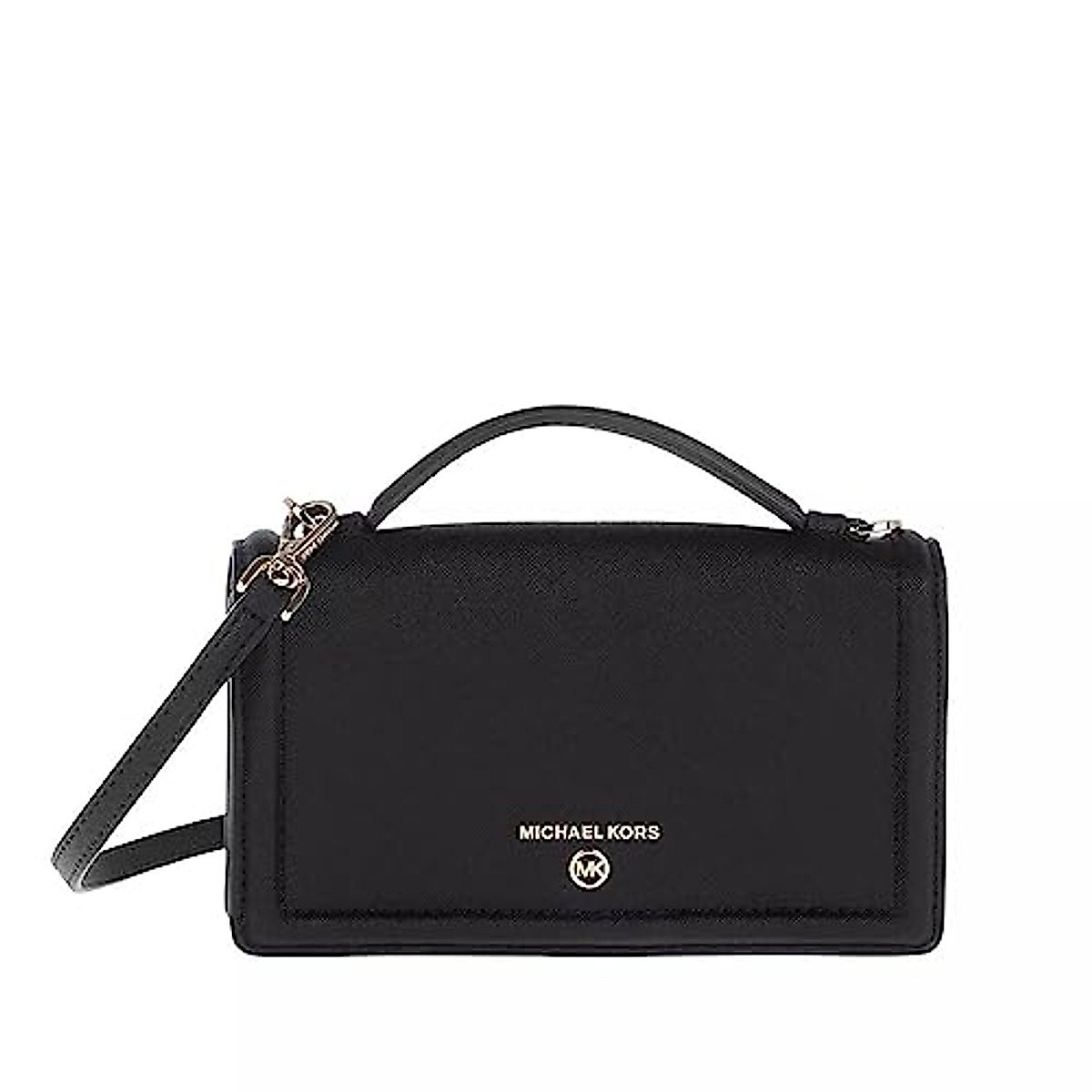 Michael Kors Jet Set Charm Small Top-Handle Phone Crossbody Black One Size