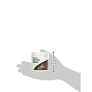 Seachem NutriDiet Shrimp Flakes - Probiotic Fish Food Formula with GarlicGuard 30g/1oz