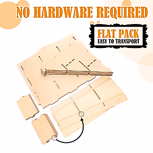 Soaoo 2 Pack 9 Shelves Sticker Display Stand Wooden Greeting Card Display 3 Tier Card Rack Retail Wooden Riser for Retail Counter Vendor Table Vendor Events Countertop