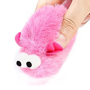 CHIWAVA 4 Packs 15 Inch Long Soft Plush Cat Toys Mice with Bell Rustle Sound Small Mouse Activity Interactive Toy