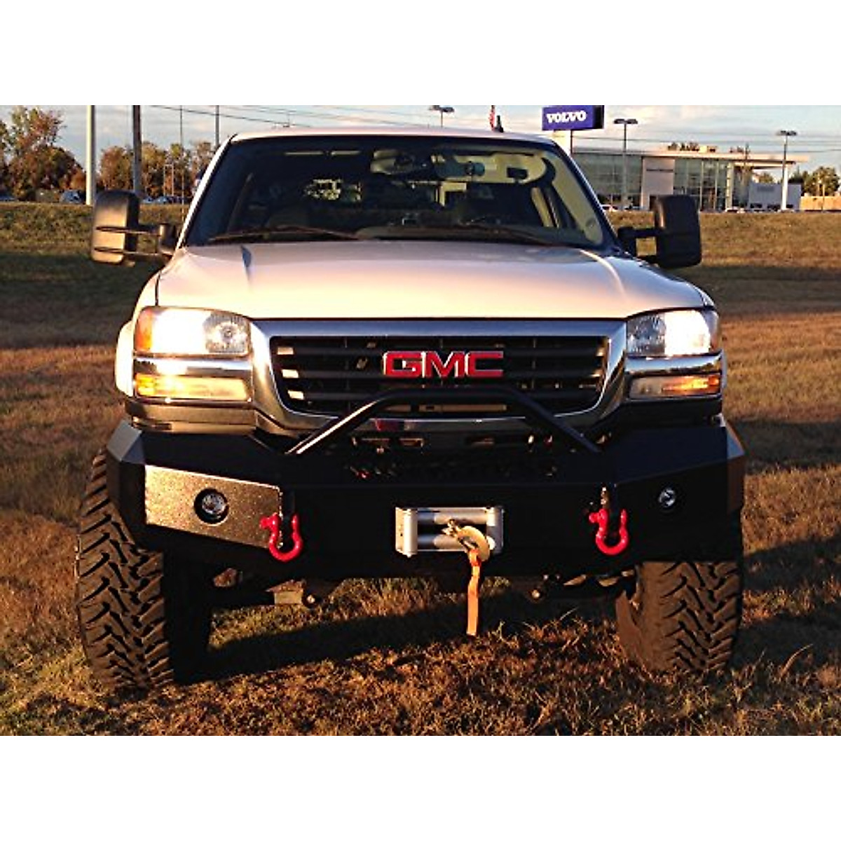 Iron Cross Automotive 22-315-03 Heavy Duty Front Bumper with Push Bar for 2003 to 2006 GMC Sierra 1500