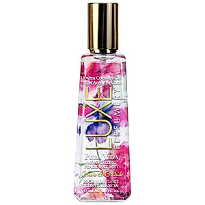 Luxe Perfumery Pura Vida Moisturizing Body Mist, Cassis/Orchid, 8 Fl Oz, pink, (38949981203-Parent)