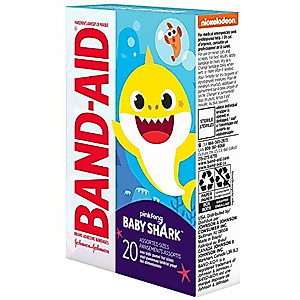 Bandaid Baby Shark 20CT