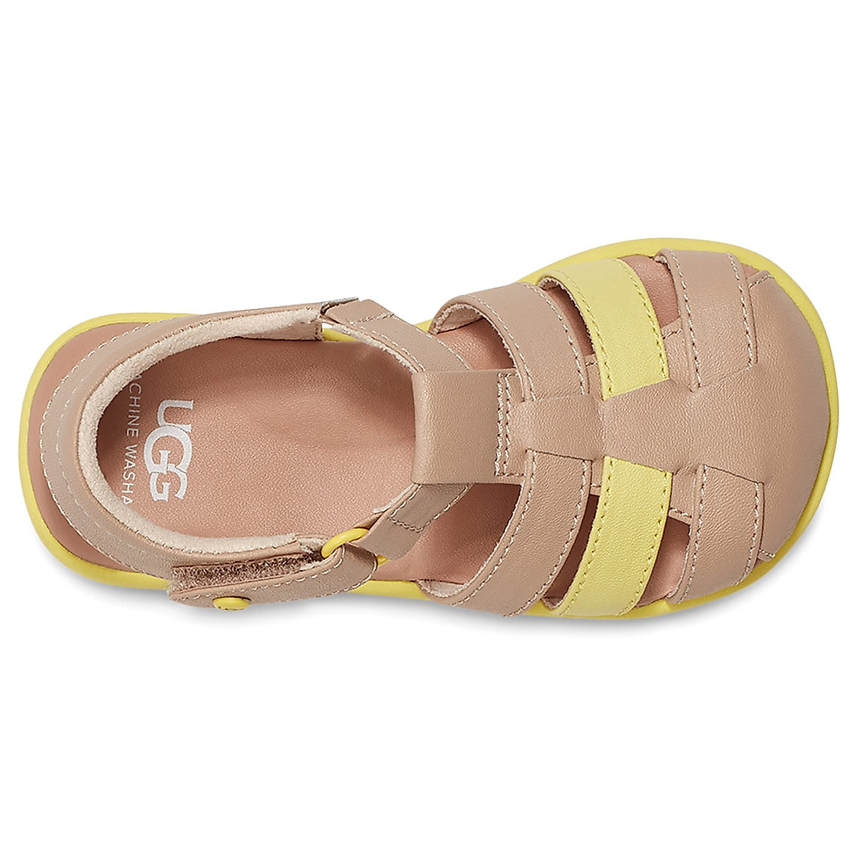 UGG T Kolding Fisherman Sandal, Driftwood, 12 US Unisex Little Kid