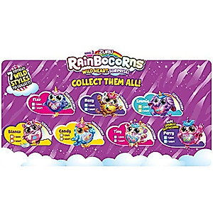 Rainbocorns Wild Elephant - 11" Collectible Plush Stuffed Animal - 10 Layers of Surprises, Unicorn Slime Mix, Nail Decals, Sparkle Sequin Heart, Ages 3+ by ZURU