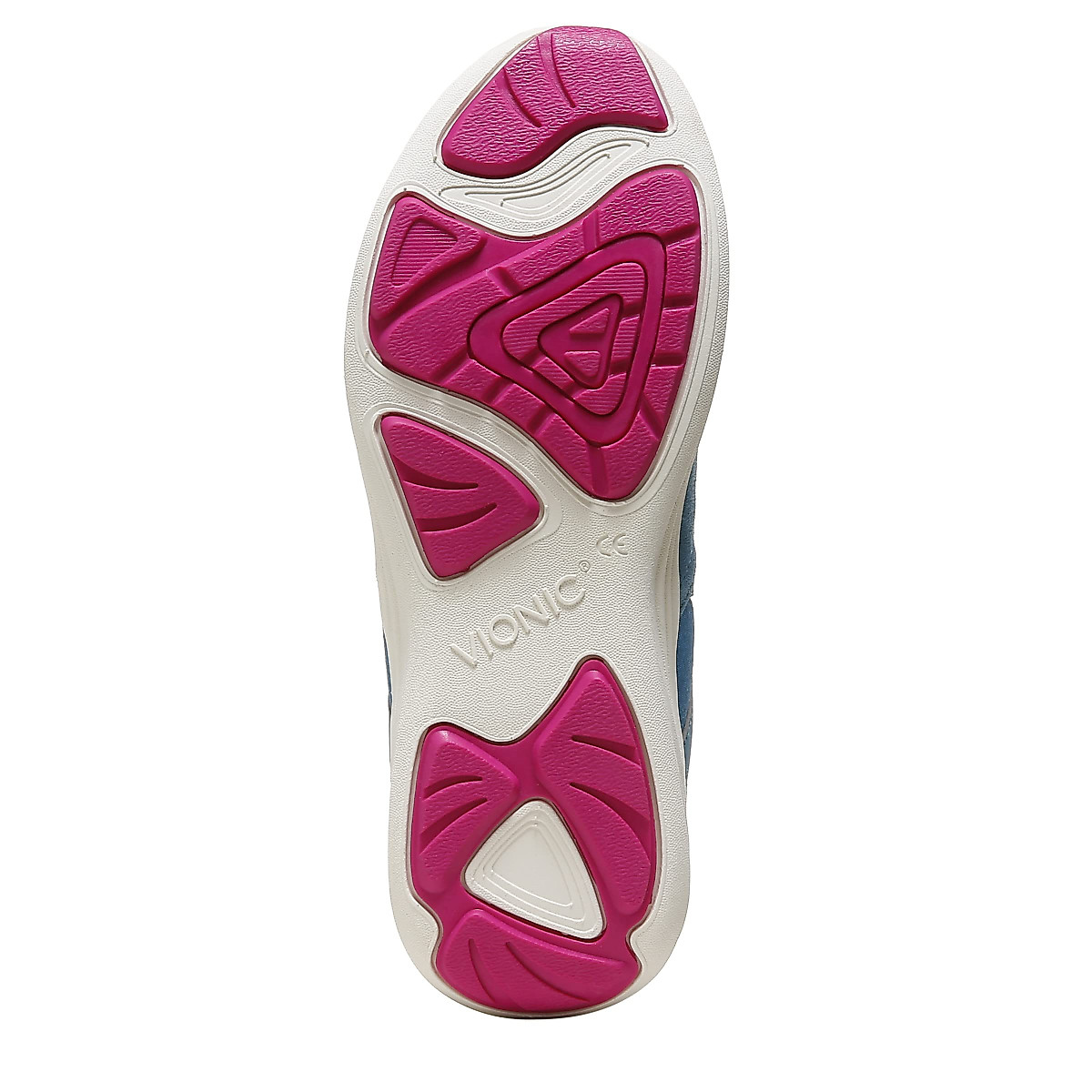 Vionic Women's Agile Chance Walking Sneakers-Supportive Lace-Up Sneakers That Include Three-Zone Comfort with Orthotic Insole Arch Support, Medium and Wide Fit, Larkspur 8 Medium