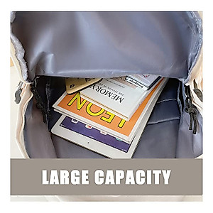 Genshin Impact Backpack 17.7inches Genshin Impact Cosplay Schoolbag With Keychain for Girls Kids Teens Men Genshin,Fans Fiction (Xiao)