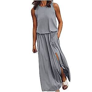 Dresses for Women Party Casual Plus Size Sweater Dress for Women Island Dress Women Womens mid Length Dresses Pink Vestidos de Mujer rojos Cortos Floral Dresses with Pockets for Women Fancy