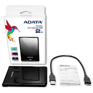 ADATA HV620S External Hard Drive(AHV620S-4TU31-CBK)