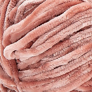 Bernat Velvet Yarn-Clay Rose 161032-32012