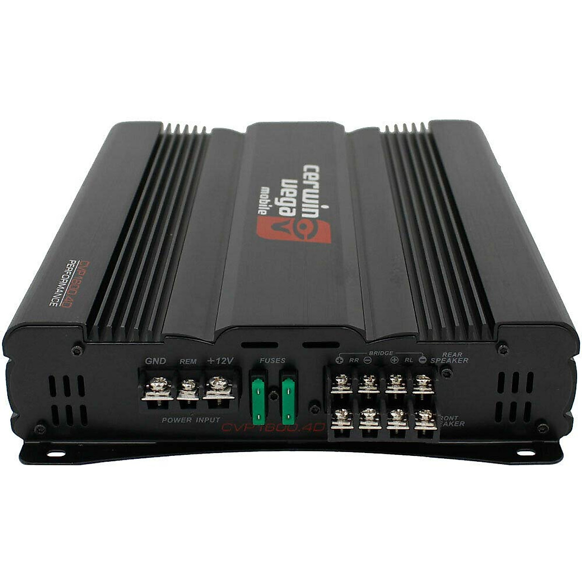 Cerwin-Vega CVP1600.4D CVP Series 380W 4-Channel Car Audio Amplifiers 2-Ohm 4-Ohm Stable (CVP1600.4D)