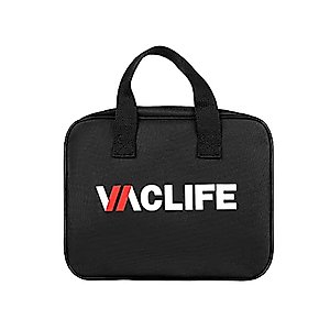 VacLife Tire Inflator Storage Bag - Air Compressor Portable Bag, Storage Bag for Air Pump for Car Tires, Carrying Case for Air Compressor for Car, Tire Pump Travel Bag, for VL701, VL708 & VL748