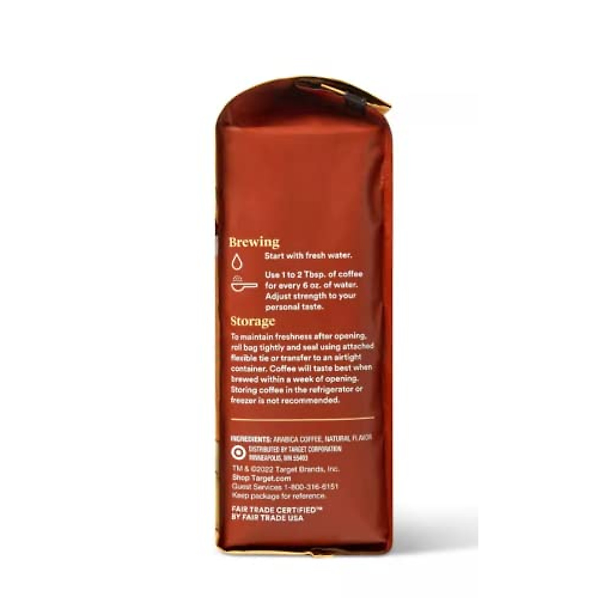 Naturally Flavored Vanilla Spice Light Roast Coffee Ground Coffee 12oz Good & Gather