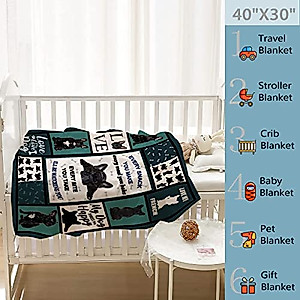 French Bulldog Throw Blanket - ​Super Soft Flannel Fleece Blanket for Gifts,Bedding Quilt Home Decor for Couch Sofa Bed All Season 30"x40" for Toddlers Pets