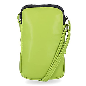 Nautica Marina Crossbody Cell Phone Purse Wallet Wristlet, Lime