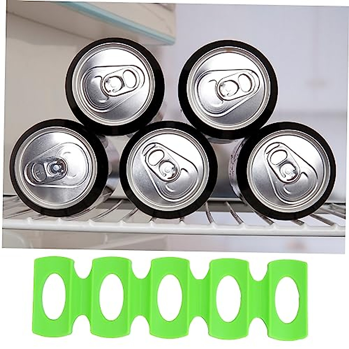 EXQUIMEUBLE 2pcs Wine Bottle mat Refrigerator Beverage Rack can Stacking mat Bottle can Stacker Foldable Storage Shelves Bottle Dispenser Bottle Stacking Mat Bottle Rack Beer Silica Gel