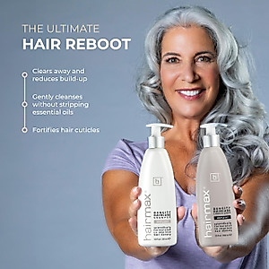 Hairmax Density Haircare Shampoo & Conditioner Set - For Thinning Hair Loss - Supports Hair Density - Invigorates Hair & Scalp - For Men & Women - pH-Balanced - 10 fl oz (2 Bottles)