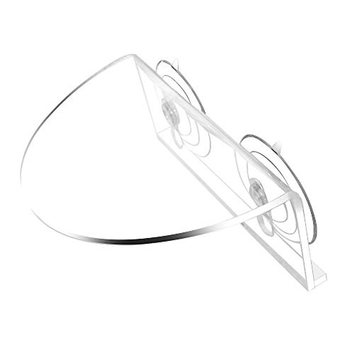 2Pack Aquarium Shelf,Transparent Acrylic Ledge Plants Holder for Substrate and Live Plants,with Strong Suction Cups for Fish Tank Multi-Layer Decorations