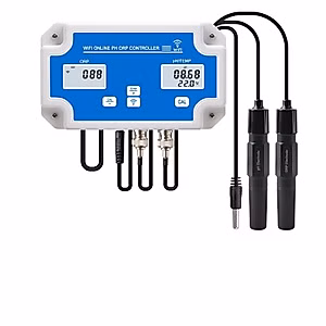 Digital Tester PH Meter Smart WiFi Online PH ORP Temp Aquarium Water Quality Tester Monitor Controller for Swimming Pool Spa Soilless Cultivation