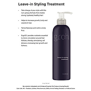 Groh Leave-In Styling Treatment Treatment Unisex 6 oz