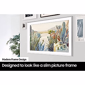 Samsung QN75LS03BAF 75-Inch Class QLED 4K LS03B Series The Frame Quantum HDR Smart TV 2022 QN75LS03BAFXZA Includes Free 2 Year-Warranty