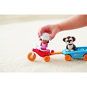 Fisher-Price Little People Trike and Wagon Playset
