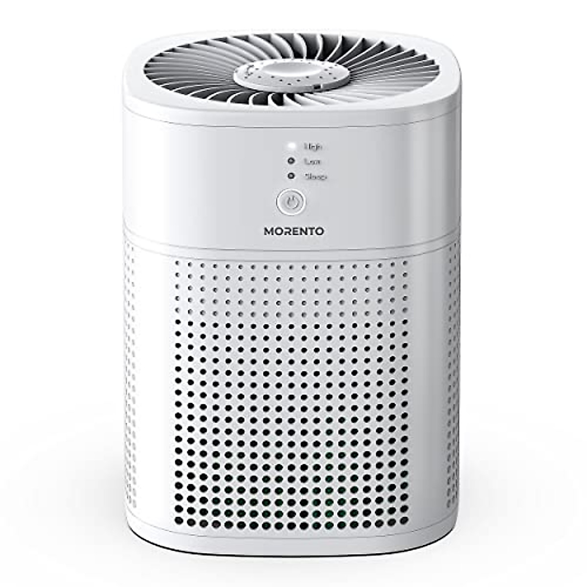 MORENTO HY1800 Air Purifiers for Bedroom with Air Purifiers Smoke Removal Filter, White