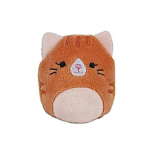 Squishville Mini-Squishmallows Besties Multipack - 14 Rainbow 2-Inch Plush Toys: Red Panda, Tabby Cat, Octopus & More