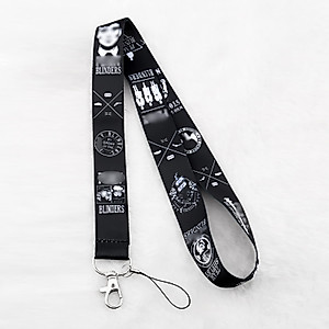 WSNANG Blinders Inspired Gift Blinders ID Card Holder Keychain Blinders TV Show Fans Gift (Blinders Black ID)