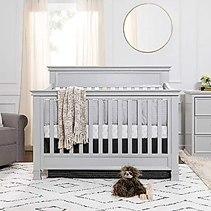 Namesake Foothill 4-in-1 Convertible Crib in Cloud Grey