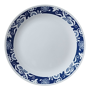 Corelle Livingware True Blue 8.5" Lunch Plate (Set of 6)