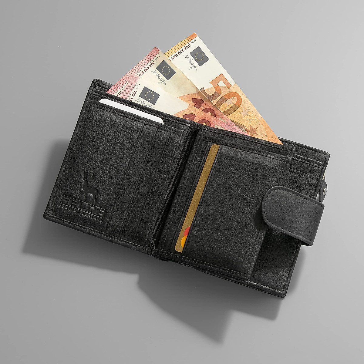 Felda RFID Small Womens Purse - Ladies Wallet Genuine Leather - Gift Box