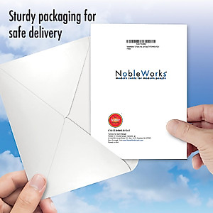 NobleWorks 12 Funny Halloween Greeting Cards Boxed Set with 5 x 7 Inch Envelopes (1 Design, 12 Each) Witch Dog C10153HWG-B12x1