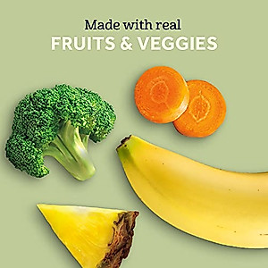 Gerber Baby Food Pouches, Toddler 12+ Months, Fruit & Yogurt Peaches & Cream, 3.5 Ounce (Pack of 12)