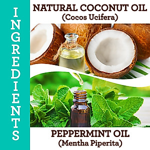 GuruNanda Original Oil Pulling Oil & Whitening Pulling Oil, Blend of Coconut & Pure Peppermint Oil - Ayurvedic, Alcohol & Fluoride Free, Vegan, Natural Mouthwash for Teeth Whitening & Fresh Breath