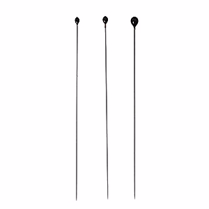 SQXBK Insect Pin 300PCS 3Sizes Stainless Steel Mounting Specimen Needles with Safe Hard-Plastic Storage Vial Size 0 1 2 Entomology Pins